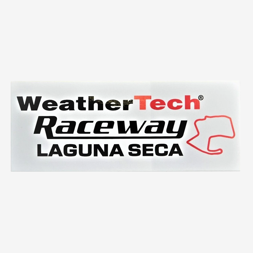 WTR HORIZONTAL DECAL – WeatherTech Raceway Laguna Seca