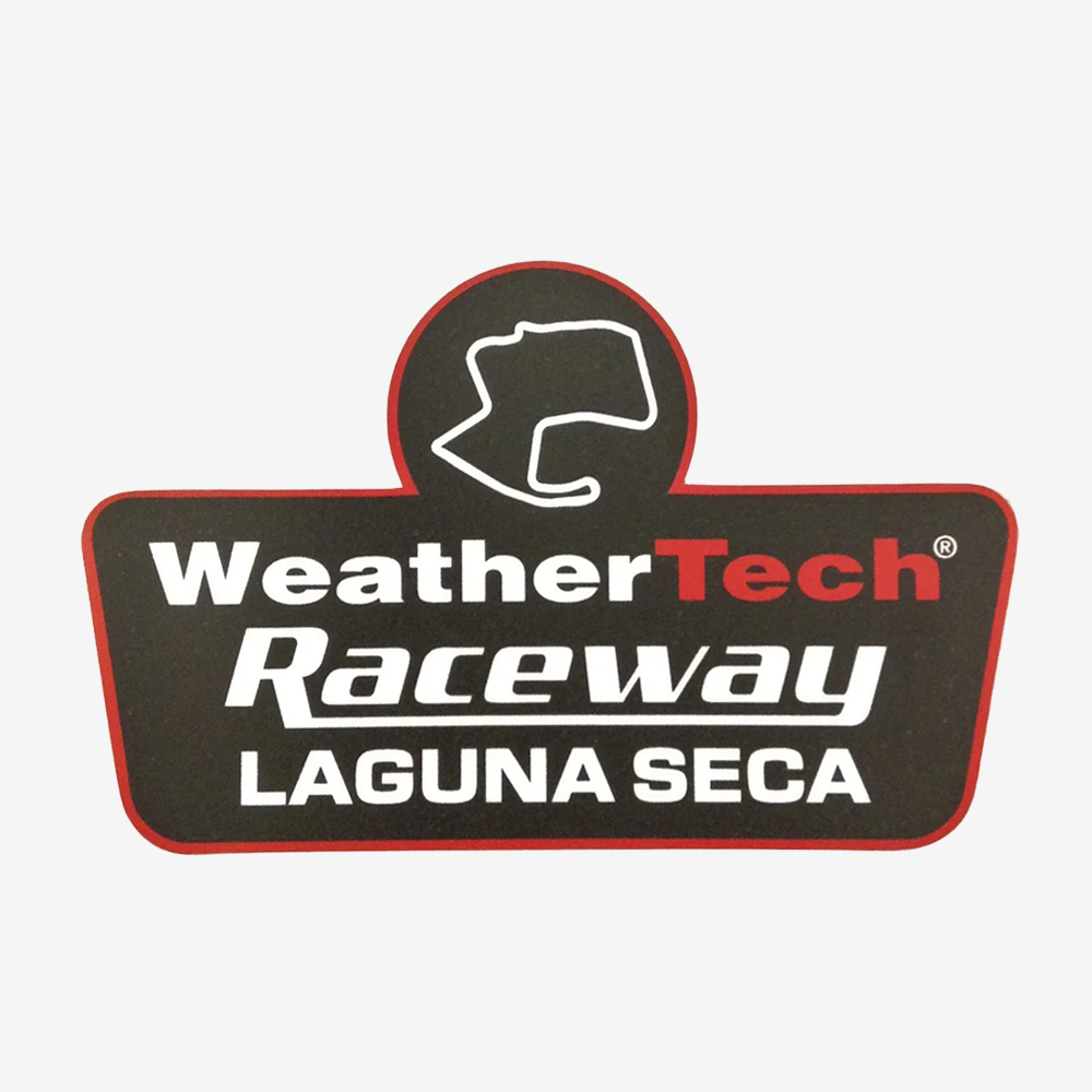 WTR REVERSE LOGO DECAL – WeatherTech Raceway Laguna Seca