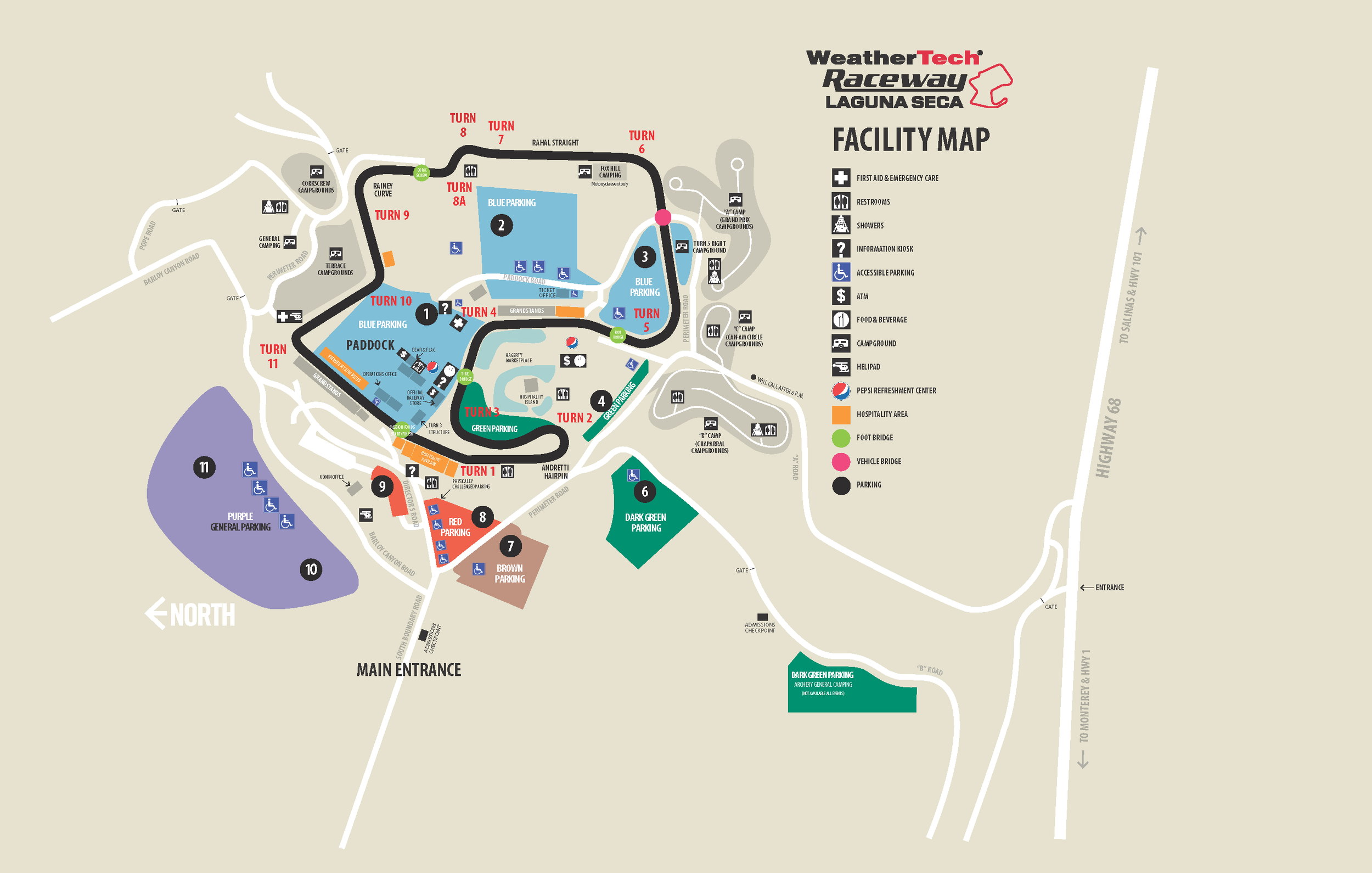 Track Information – WeatherTech Raceway Laguna Seca